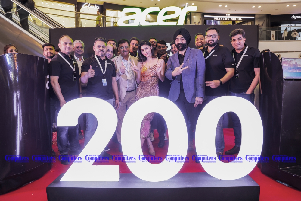 Acer hits double century with the launch of its 200th store in DLF Mall ...